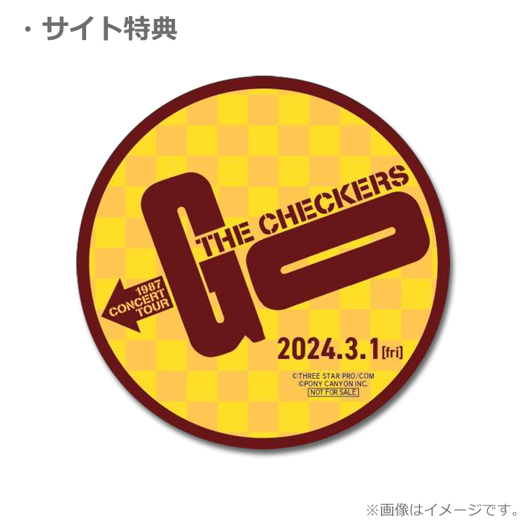 『チェッカーズ 1987 GO TOUR at 中野サンプラザ【デジタルレストア版】【ムビチケカード】』前売券販売映画館、前売券特典｜映画前売券のことならメイジャー｜映画前売券情報